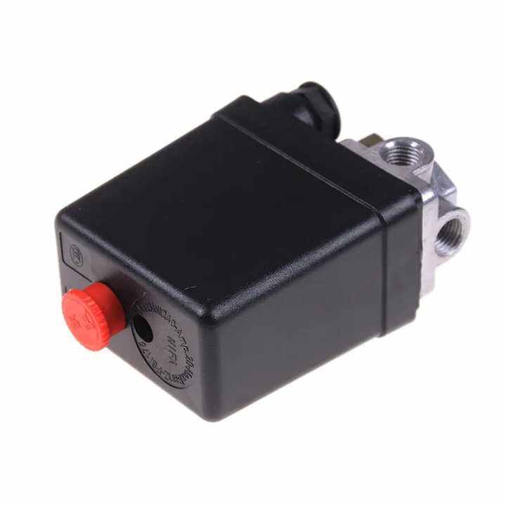 MOLLAR Otomatis Kompresor Angin 4 Cabang Lubang Way Automatic Pressure ...