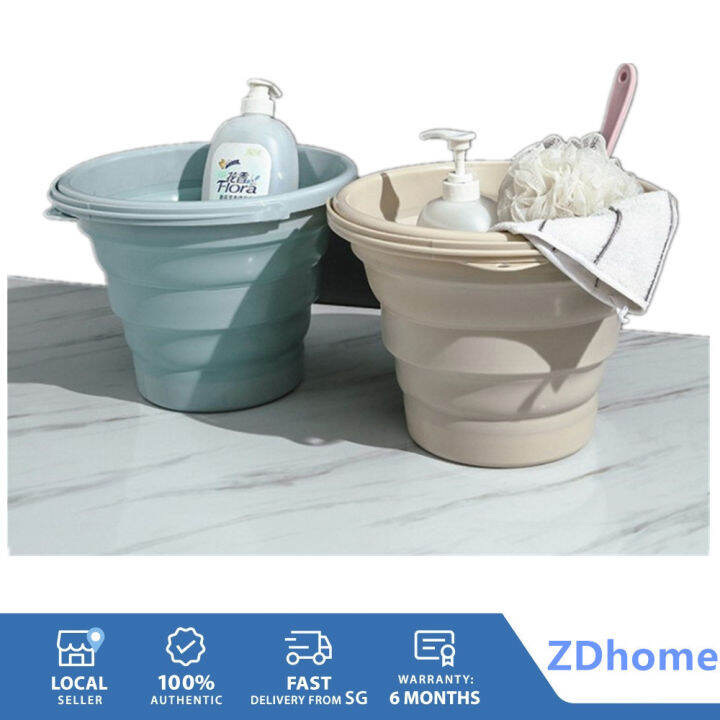 Folding Wash Basin/Foldable Wash Bucket/Travel Collapsible /Foldable ...