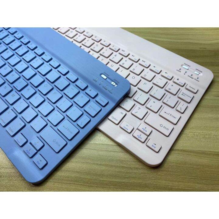 【In Stock】 Rechargeable Wireless slim Bluetooth Keyboard Bluetooth 5.0 ...