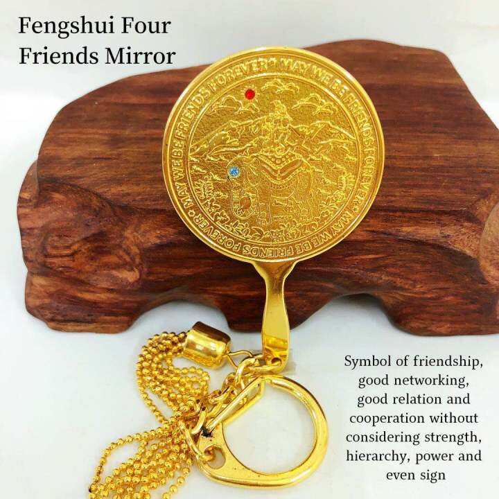 Fengshui Four Friends Mirror | Lazada PH