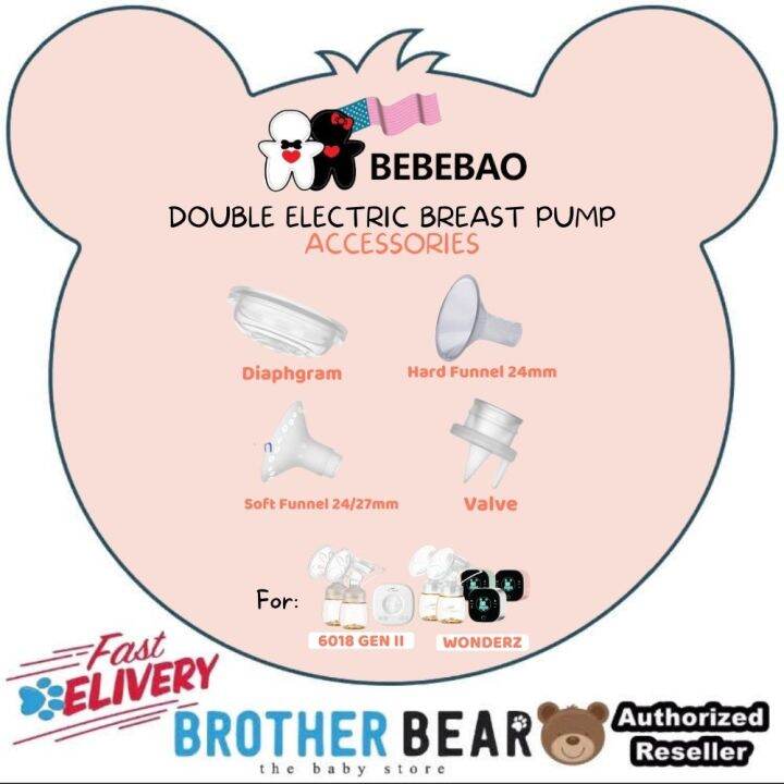 Bebebao Breast Pump Wonderz / 6018 Parts / Accessories | BROTHER BEAR ...