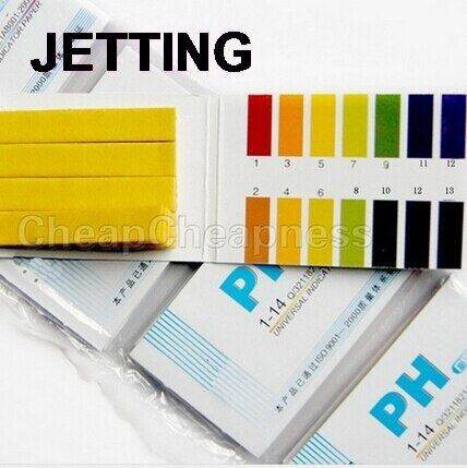 md1326 1PCS 80 Strips Full Range pH Alkaline Acid 1-14 Test Paper Water ...