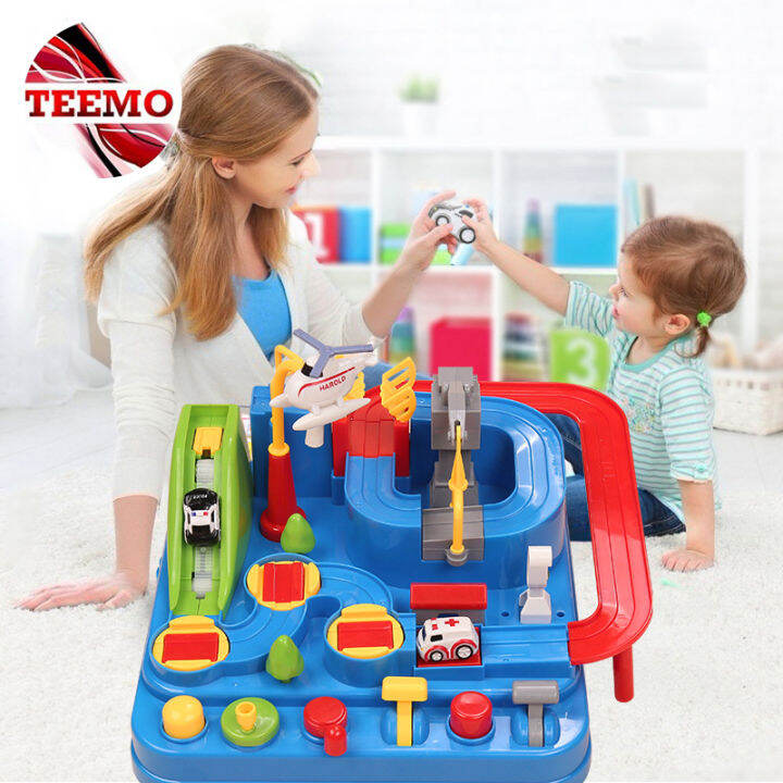 Teemo Children Rail Toy Car Toy Multifunction Car Adventure Fun Early ...
