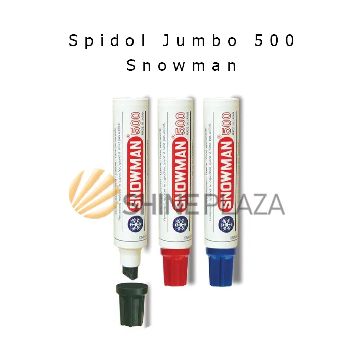 Spidol Jumbo 500 Snowman - Spidol Permanent Besar | Lazada Indonesia