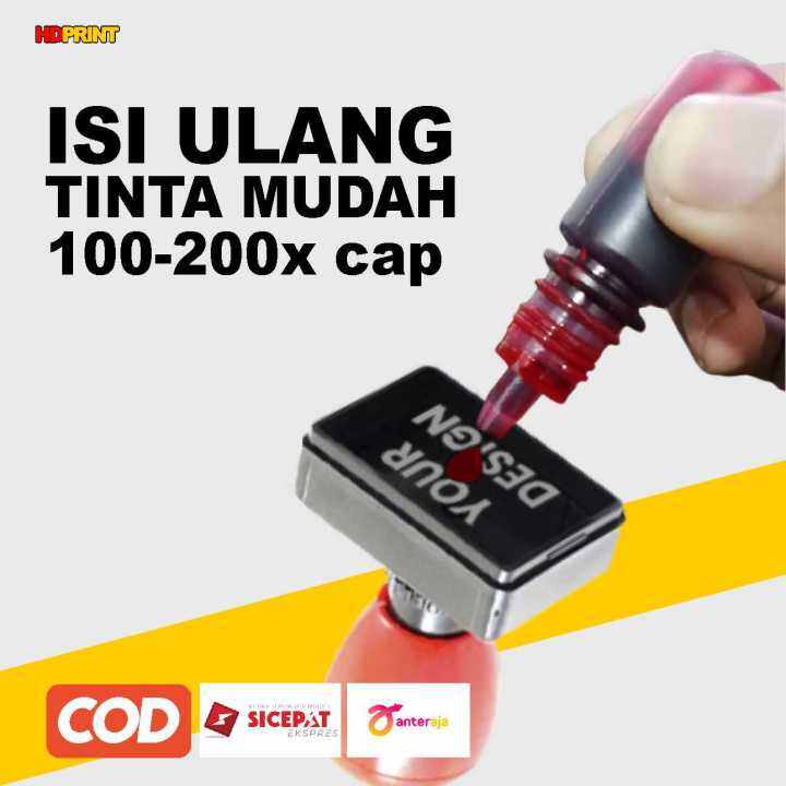 TINTA STEMPEL CAP WARNA/FLASH Murah !!! | Lazada Indonesia