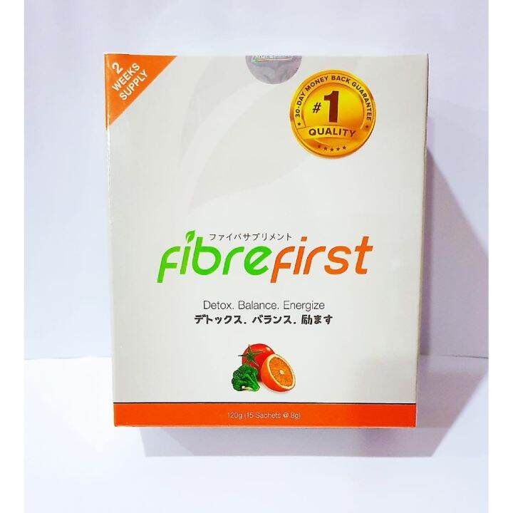 FibreFirst 15 SACHETS 2 WEEK SUPPLY PACK FIBREFIRST FIBRE FIRST DETOX ...