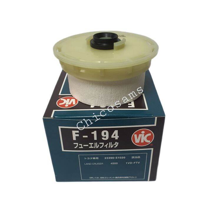 VIC Fuel Filter F-194 for Toyota Landcruiser 200 1DV-FTC [Element Type ...
