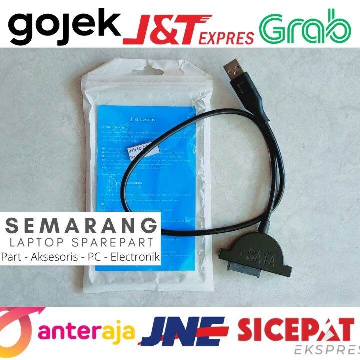 KABEL USB TO MINI SATA Cd Dvd Room Internal External Eksternal Murah ...