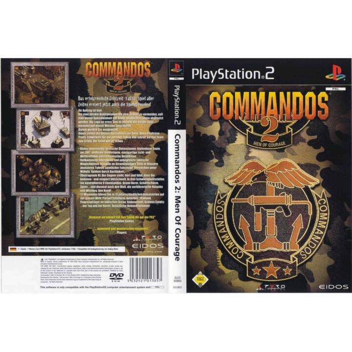 แผ่นเกมส์ PS2 Commandos 2 - Men of Courage คุณภาพ ส่งไว | Lazada.co.th