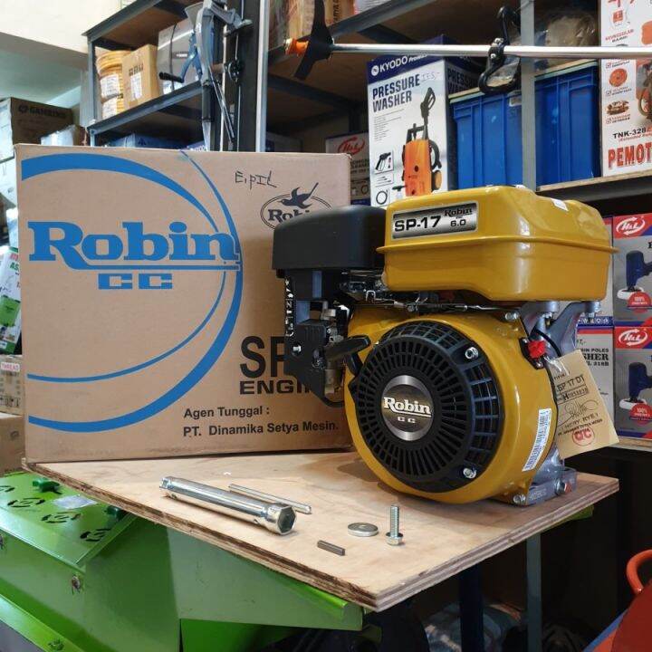 MESIN DUDUK BENSIN PENGGERAK SERBAGUNA ROBIN SP 17 ENGINE 6.0 | Lazada ...