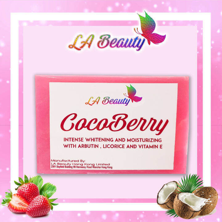 CocoBerry Intense Whitening and Moisturizing Soap with Arbutin ...