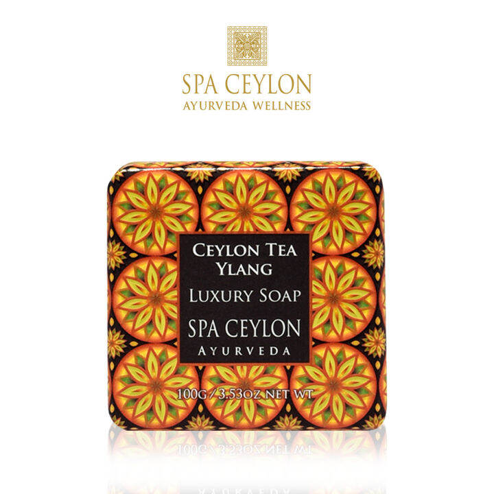 Spa Ceylon Ayurveda CEYLON TEA YLANG Luxury Soap 100G | Lazada