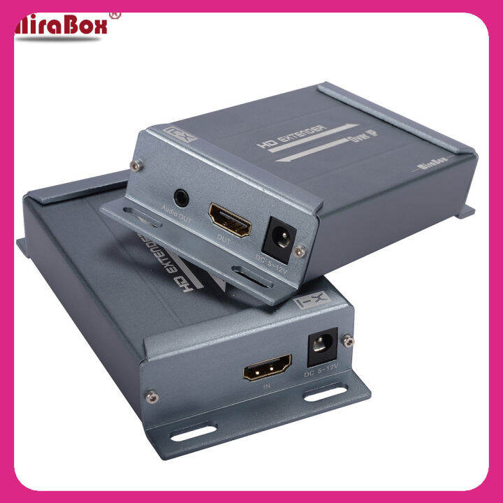 Mirabox 150m HDMI Transmitter and Receiver Via Cat5/5e/6 UTP STP ...