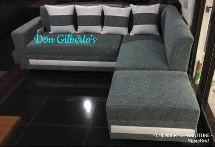 L SHAPE SOFA / SALA SET | Lazada PH