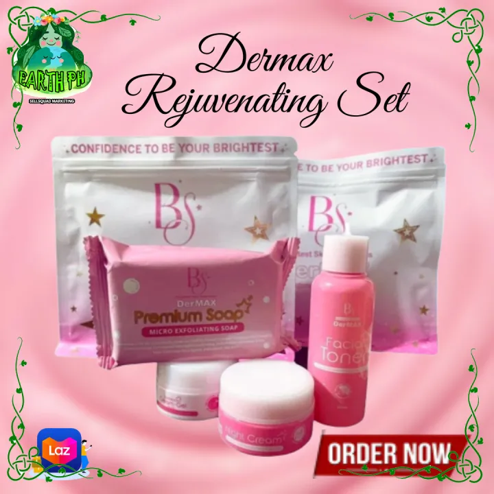 BRIGHTEST SKIN DERMAX REJUVENATING FACIAL SET ESSENTIALS | prevents ...