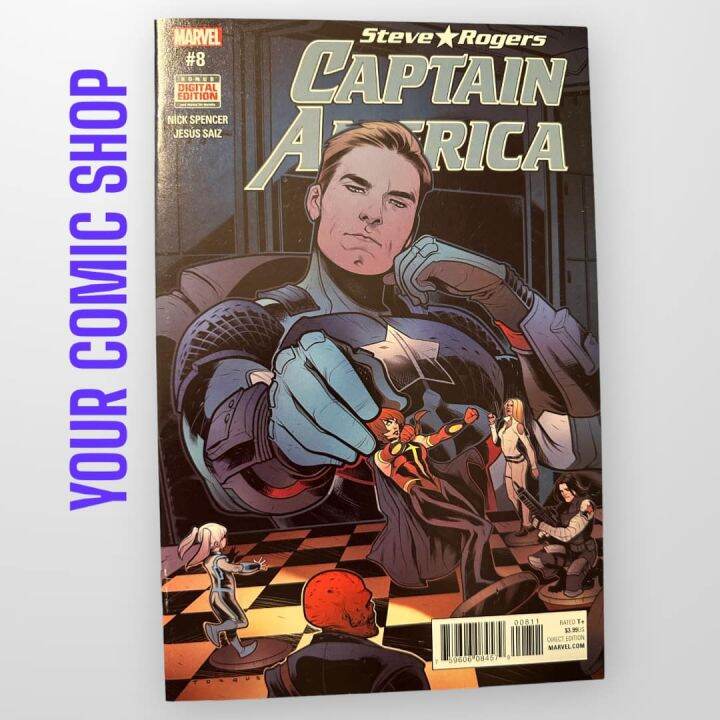 Captain America Steve Rogers 8 A Published Feb 2017 by Marvels Written ...