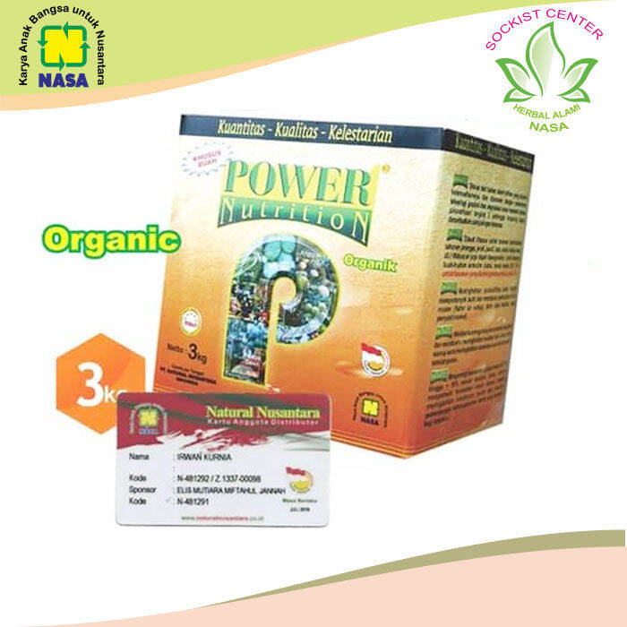 pupuk organik power nutrition nasa 3 kg - pelebat buah alami | Lazada ...