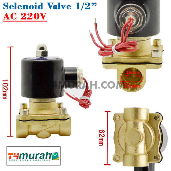 Selenoid Valve Switch Saklar Pompa Otomatis 1/2 inch | Lazada Indonesia