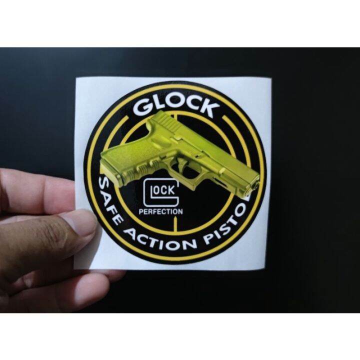 Glock Vinyl Sticker Waterproof High Quality Laminated Sticker | Lazada PH
