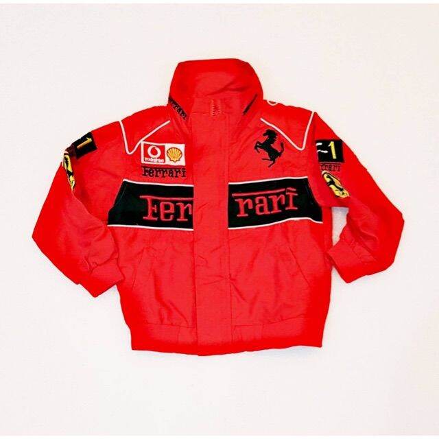 F1 Red Ferrari Kids Jacket 4-5yo | Lazada PH