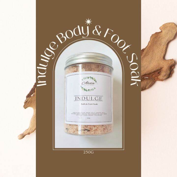 Indulge Bath & Foot Soak in 250g Bottle | Lazada PH