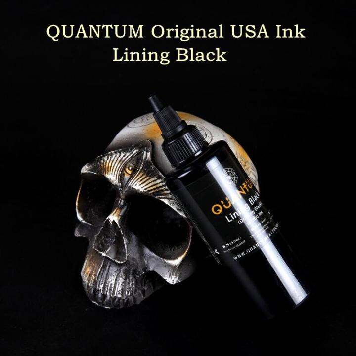 QUANTUM Professional Lining Black Color Tattoo Body Ink 120ml Lining ...