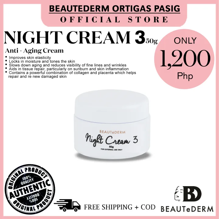 Beautederm Night Creams Night Cream 1 • Night Cream 2 • Night Cream 3 ...