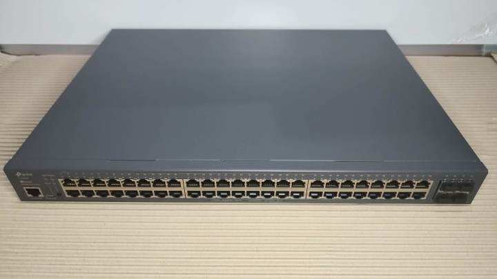 TP-LINK TL-SG3452P Jetsream 52-POrt Gigabit L2 Managed Switch with 48 ...