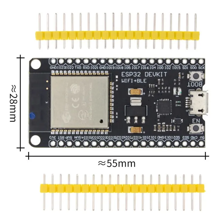 MH ET LIVE ESP32 Development Board WiFi+Bluetooth Ultra Low Power ...