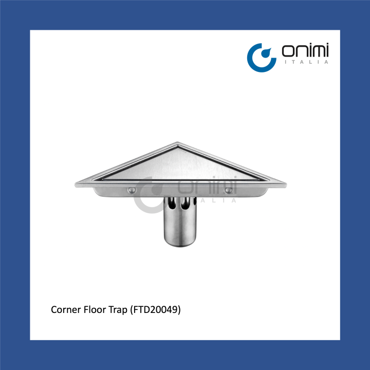 Onimi Italia - Corner Floor Trap / L shape Floor trap / Insert tile ...