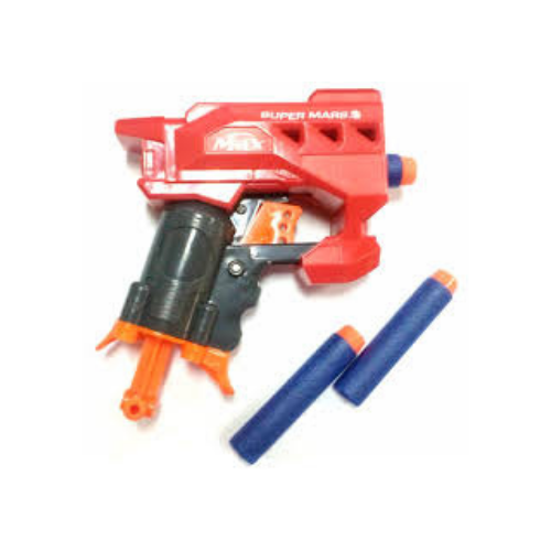 Max Ray Speed Nerf gun with 3 Nerf bullets Red | Lazada PH