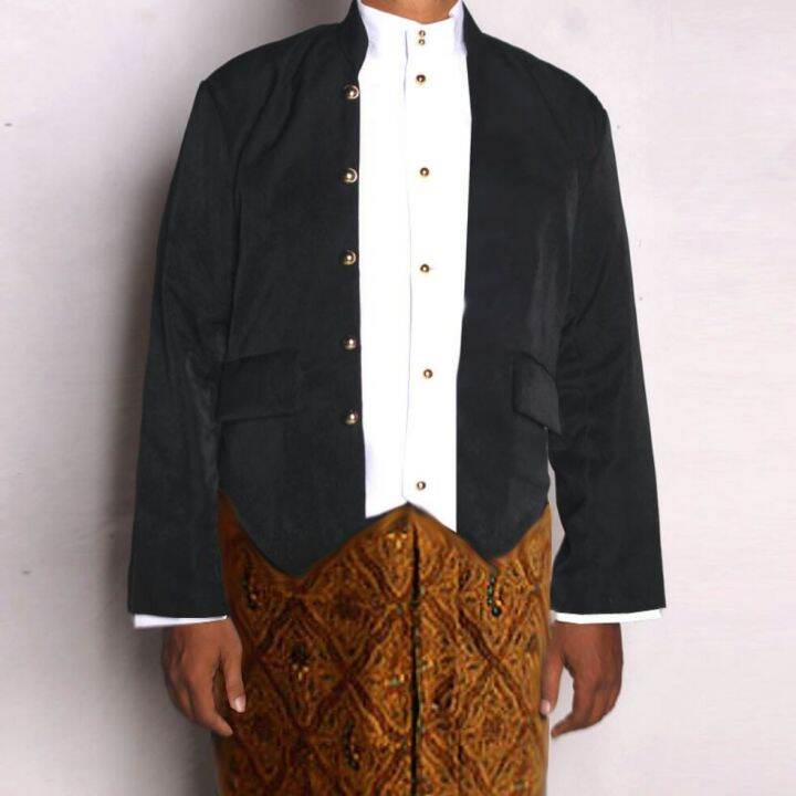 Baju Pria Adat Tradisional Jawa Beskap.Hewes | Lazada Indonesia