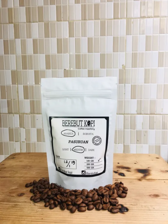 Biji Kopi Premium Arabica Jawa Timur Medium Roast 100 Gram | Lazada ...