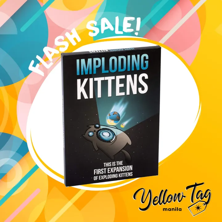 Imploding Kittens: This Is The First Expansion of Exploding Kittens Card Game - Family-Friendly ...