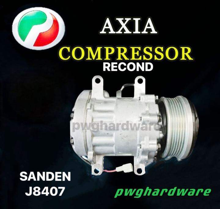 Recond Perodua Axia Air Cond Compressor SANDAN Axia 6PK / Kompressor ...