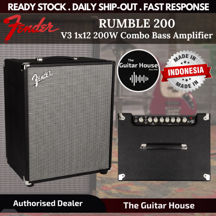 Fender Rumble 200W Bass Amp | Lazada