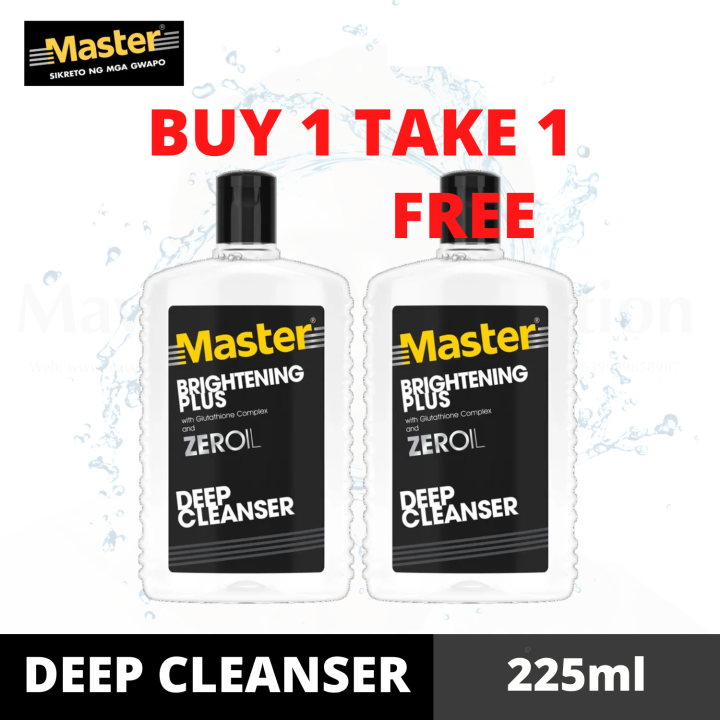 (Buy 1 Take 1) Master Brightening Plus Facial Deep Cleanser 225mL with ...