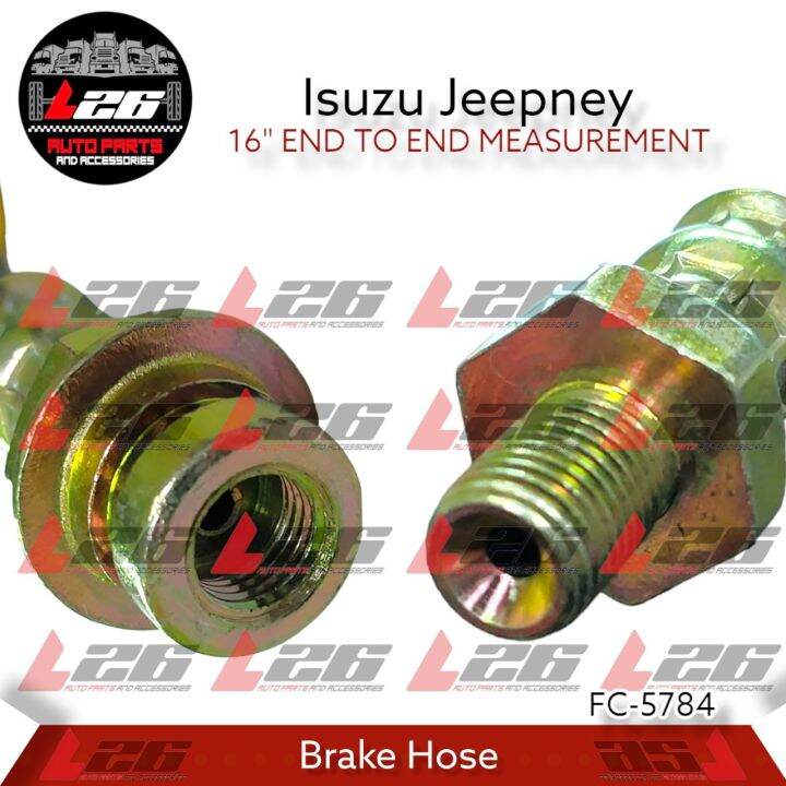 Isuzu Jeep BRAKE HOSE FC-5784 Long 16' | Lazada PH