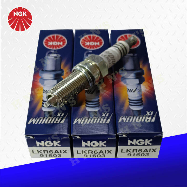 NGK LKR6AIX Iridium IX Spark Plug for Toyota Wigo ( Set of 3 ) | Lazada PH