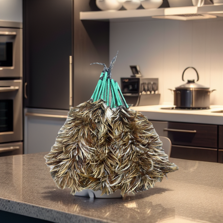 Genuine Medium Feather Duster Authentic Chicken Feather | Lazada PH