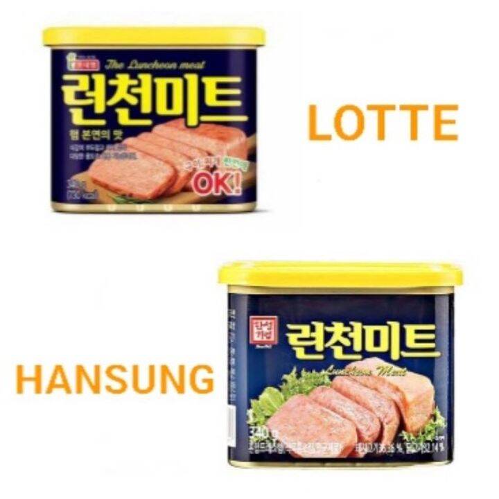 LOTTE HANSUNG DONGWON KOREAN Luncheon Meat 340g (Authentic) | Lazada PH