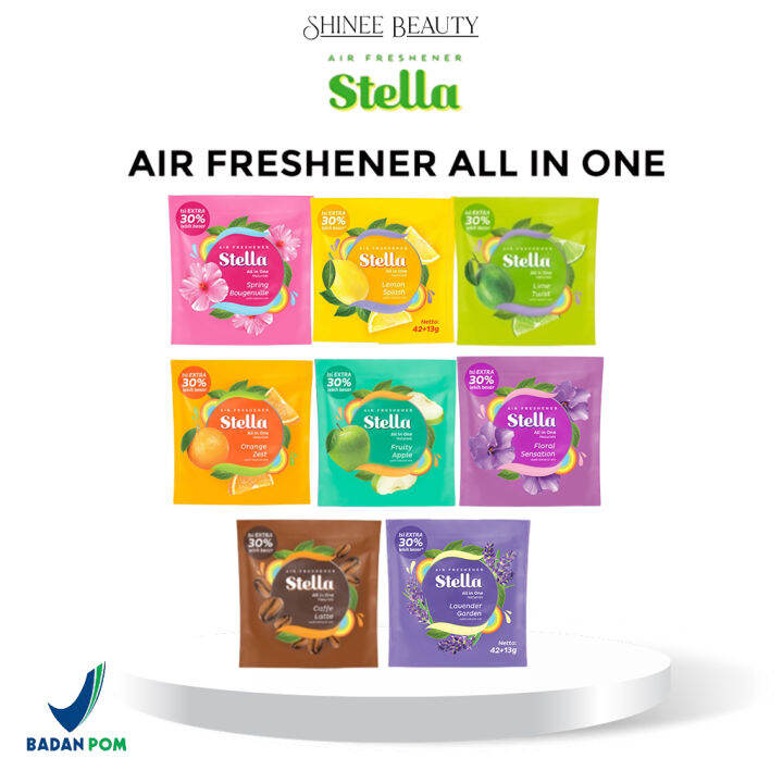 Stella Air Freshener All In One | PARFUME Ruangan | Toilet | Mobil ...