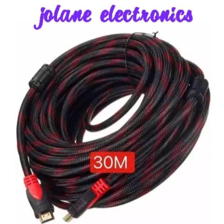 HDMI-HDMI CABLE 30 METERS HEAVY DUTY | Lazada PH