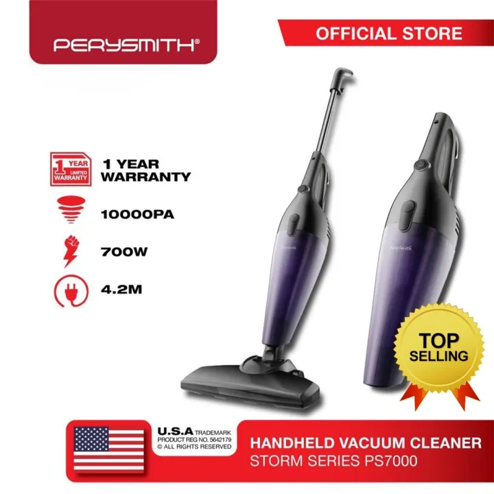 PerySmith PS7000 Handheld Vacuum Cleaner Storm Series Portable Hand ...