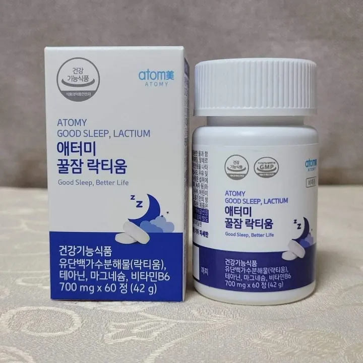 Atomy Good Sleep Lactium 艾多美牛奶睡眠肽（60 tablets） | Lazada