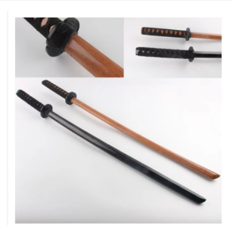 Aikido wooden sword wooden sword kendo training solid wood Iaido use ...