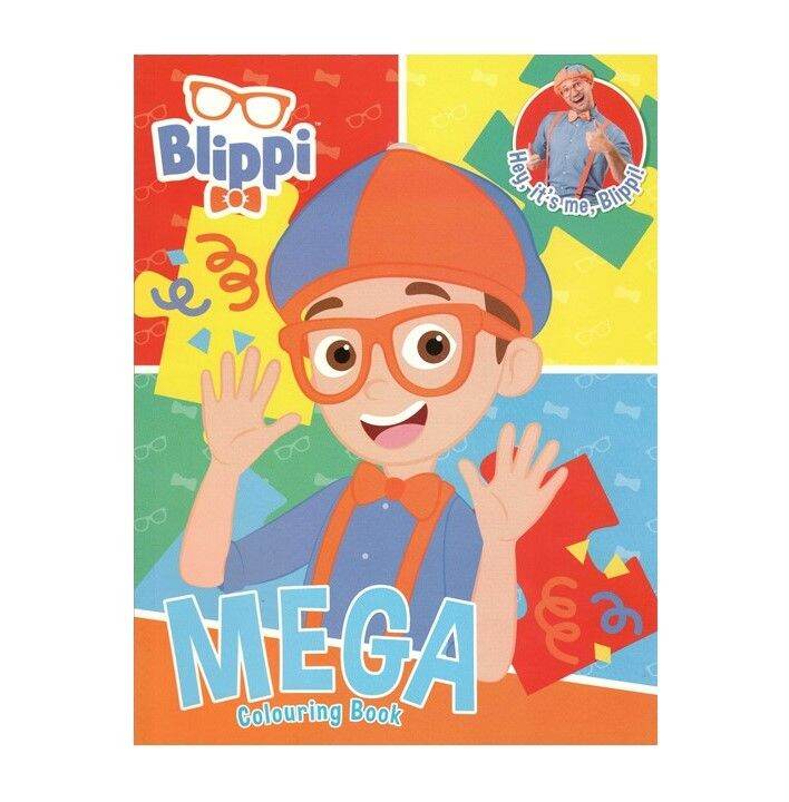 Blippi Mega Fun Colouring & Activity Book For Kids | Lazada