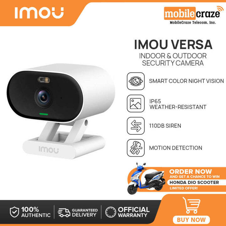 IMOU Versa Indoor & Outdoor Security Camera | Easy to Mount | Smart ...