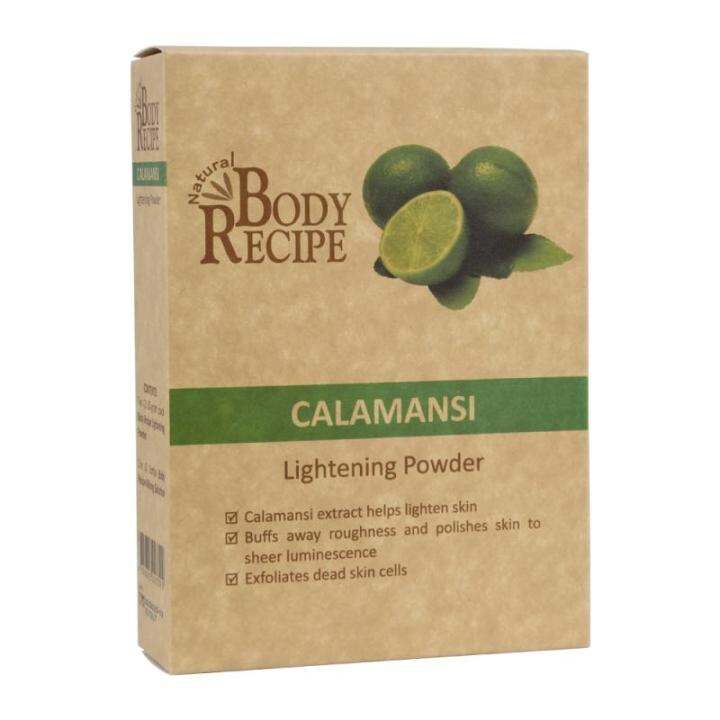 Body Recipe Calamansi Lightening Powder 120g | Lazada PH