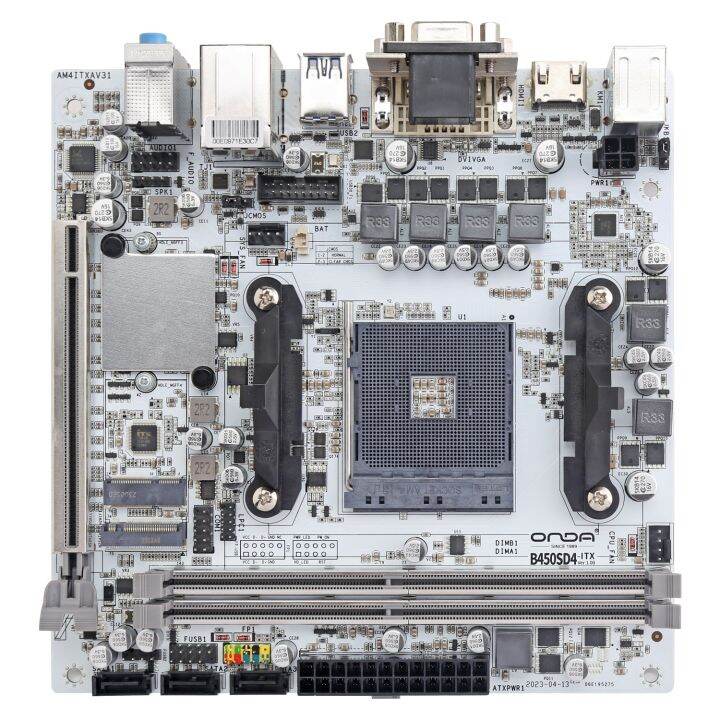 B450 Motherboard AM4 Itx For 1Th-5Th Gen Ryzen Athlon B450SD4-ITX-W ...